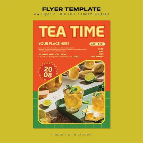 Flyer Te Psd High Quality Free Psd Templates For Download Freepik