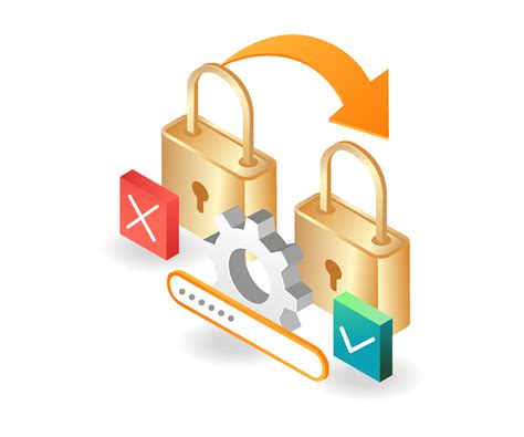 Successfully Unlocked With New Password 12445706 Vector Art At Vecteezy