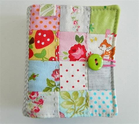 Tiny Patchwork Needlebook Needle Book Bunting Pattern Patchwork