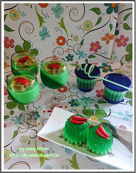 My Messy Kitchen Puding Melon Ijo Royo Royo