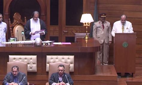 Ptis Mushtaq Ghani Elected Kp Assembly Speaker Agha Siraj Returns As