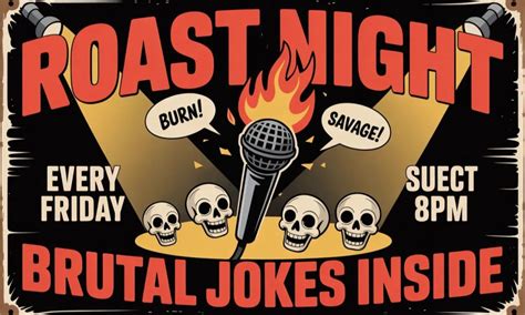 Roast Jokes That Actually Land The Ultimate Guide To Funny Savage