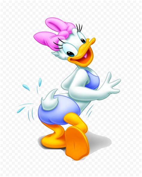Daisy Duck Disney Character Back View Png Citypng