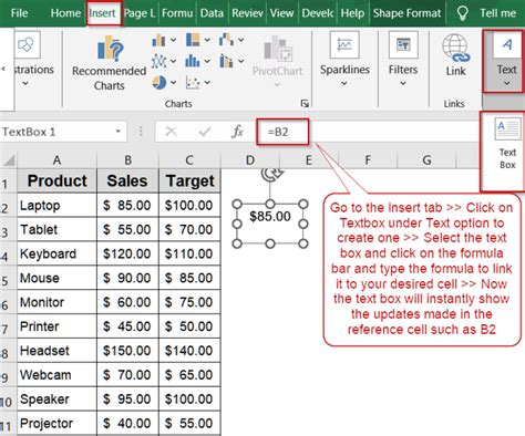 How To Create A Dynamic Text Box In Excel 2 Suitable Ways Excel Insider