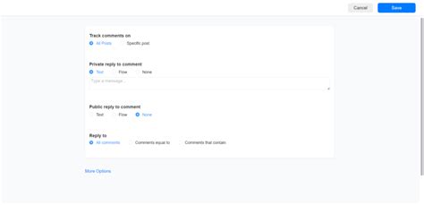 Auto Reply To Comments On Facebook Instagram Posts