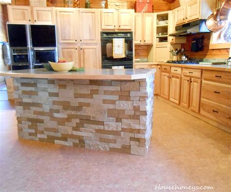 Airstone Island Stone Kitchen Island Diy Kitchen Island Home Remodeling