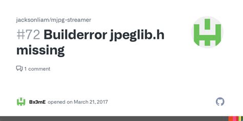 Builderror Jpeglibh Missing · Issue 72 · Jacksonliamm Streamer