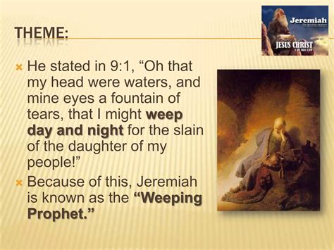 Book Of Jeremiah Pptx