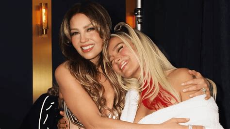 Thalía Envía Emotivo Mensaje A Karol G ¿se Viene Colaboración