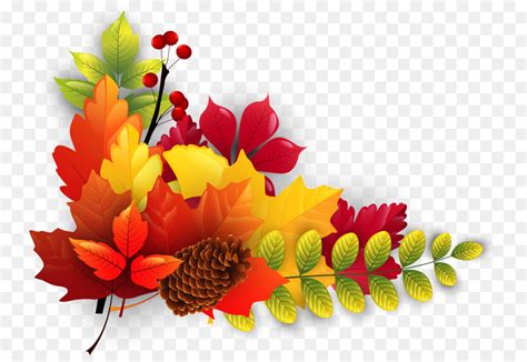 Fall Floral Arrangements Clip Art