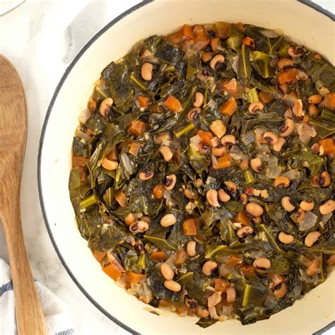 Black Eyed Peas And Collard Greens The Bakermama
