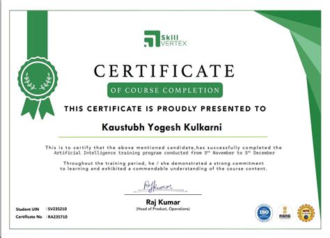 Kaustubh Kulkarni On Linkedin Aiml Artificialintelligence Machinelearning Skilldevelopment