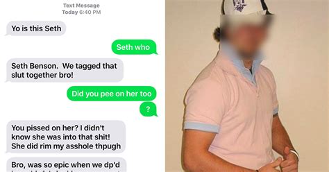 Douche Bro Texts Wrong Next Admits Some Weird Sht