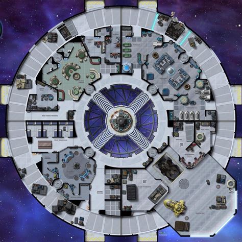 Space Station Top Animated Battlemap Artofit