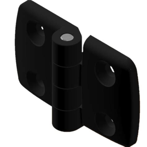 Light Plastic Hinge For Profile 30x30 Motedis