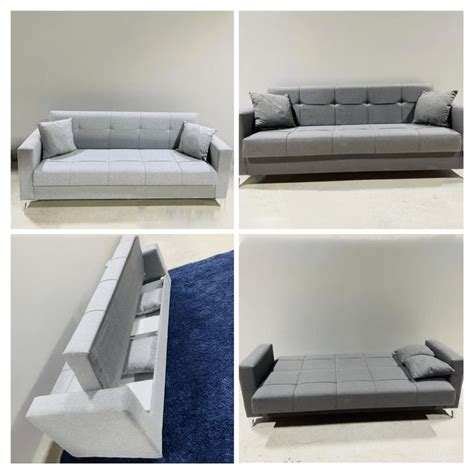 Modern Comfort 3 Seater Sofa Bed With Hidden Storage Cozy Dreams