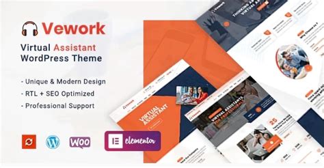 Vework Virtual Assistant Wordpress Theme