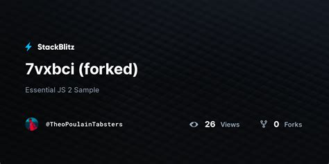 7vxbci Forked Stackblitz
