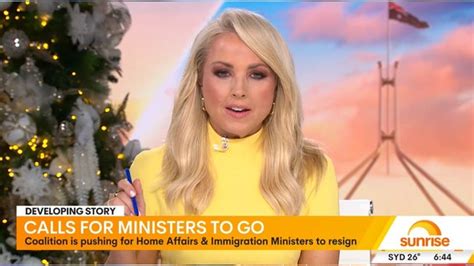 Sunrise Star Monique Wright Grills Home Affairs Minister Clare Oneil Amid Calls For Her