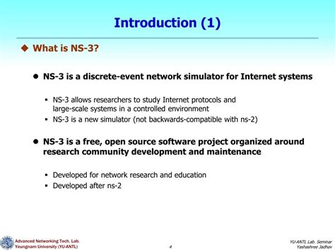Ppt Ns 3 Simulation Powerpoint Presentation Free Download Id 2382481