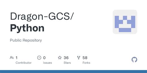 GitHub Dragon GCS Python Public Repository