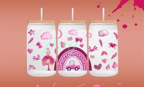 12 Cute Glass Can Designs And Graphics