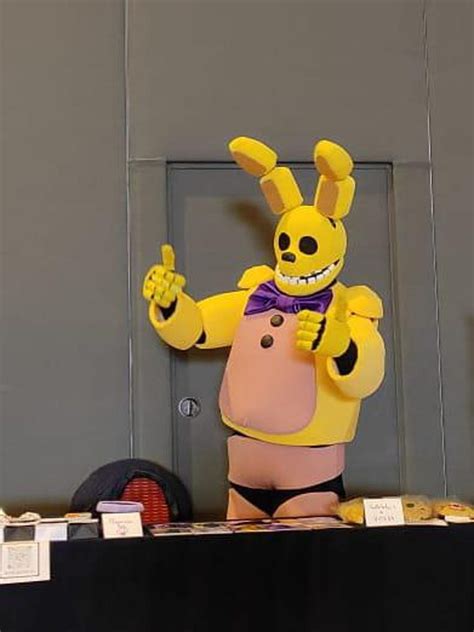 Fnaf Cosplay Spring Bonnie Costume Full Body On Request Etsy España
