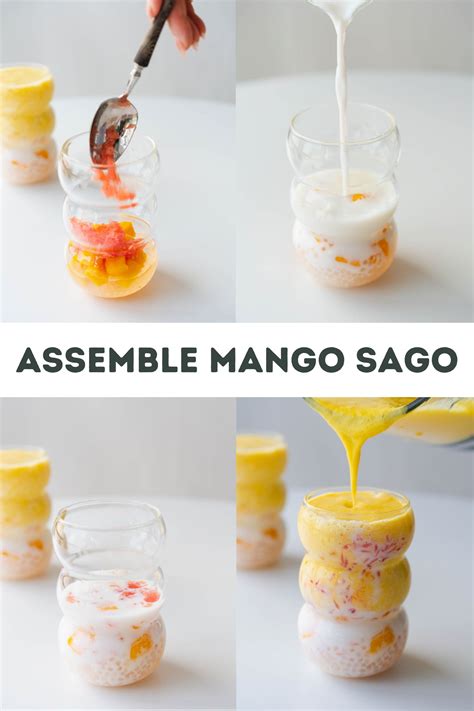 Mango Sago China Sichuan Food
