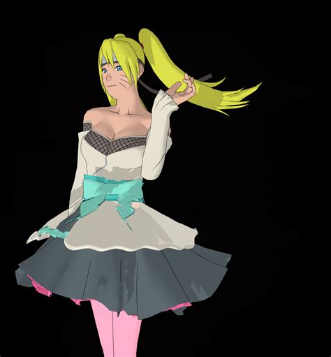 [mmd X Naruto] Naruko Model Edit By Vini009 On Deviantart