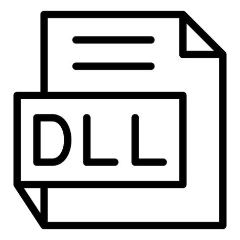 premium vector vector design dll icon style
