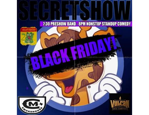 Deathsquad Secret Show Big Laugh Comedy At Vulcan Gas Company Austin Tx