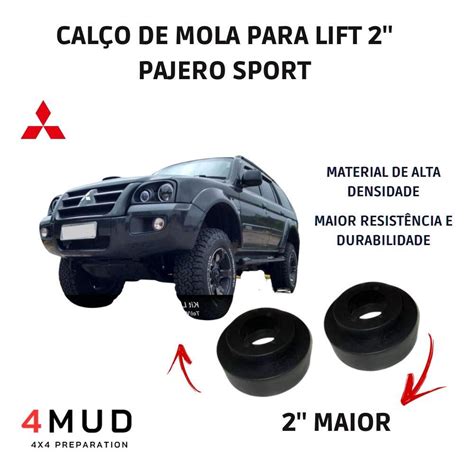 Comprar Lift De Suspensão De 2 Polegadas Pajero Sport Calço De Mola R63900 4mud Peças E