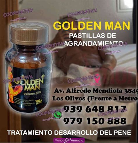 Goldenman Producto Original Para El Desarrollo Del Pene Sex En Lima