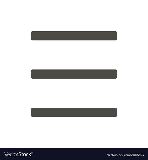 Mobile Menu Button Icon