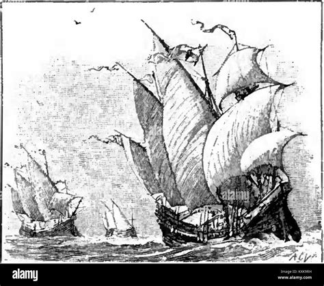 This Image Showcases The Three Ships That Carried Christopher Columbus