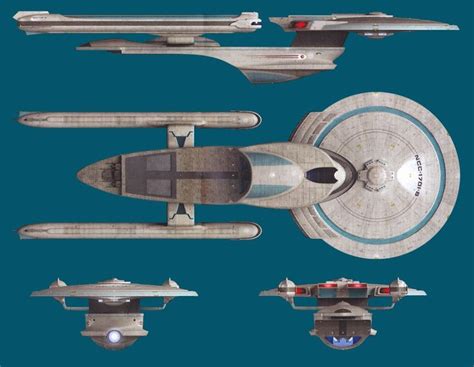 Uss Enterprise From Star Trek Star Trek Federation Starship Design