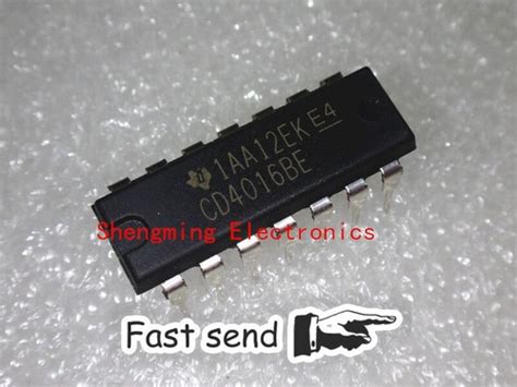 10pcs Cd4016be Dip 14 Ic Original Ti Ebay