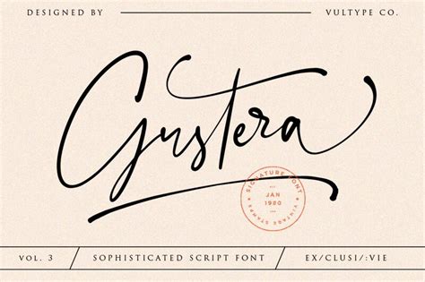 Gustera Font