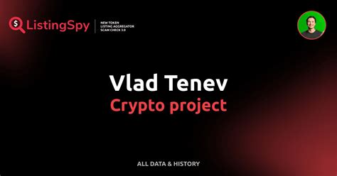 Vlad Tenev Crypto Project Vlad Token Listings Events Analysis