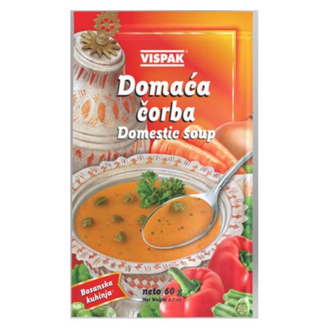 Čorba DomaĆa 60gr Vispak Bazar