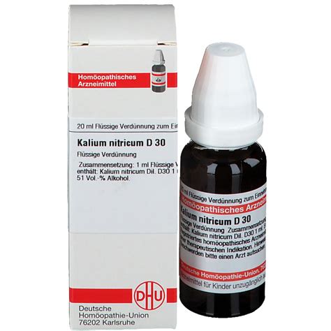 Dhu Kalium Nitricum D30 20 Ml Shop Apotheke