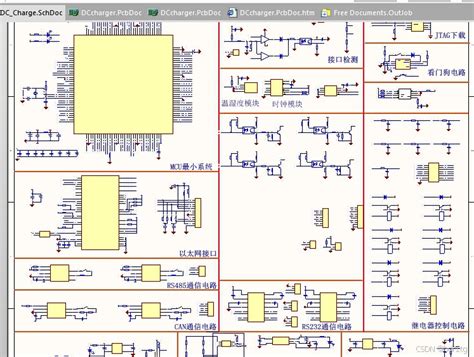 直流充电桩方案 通讯协议板 源码，pcb和原理图 产品主控模块软硬件源码资料 支持以太网 直流桩取电协议板 csdn博客