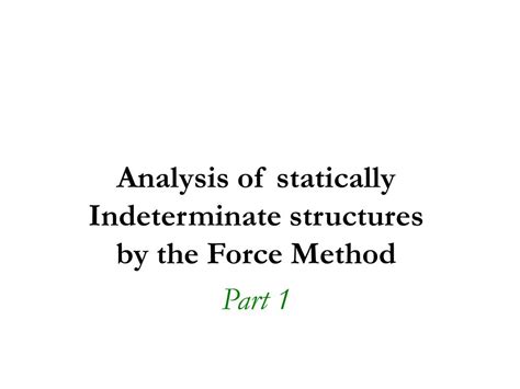 Ppt Structure Analysis Ii Powerpoint Presentation Free Download Id