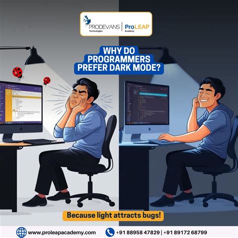Programmers Bugs Register Darkmode Codinghumor Developerlife Proleap Academy