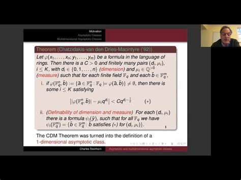 Joint Mathematics Meetings Talk Asymptotic And Multidimensional