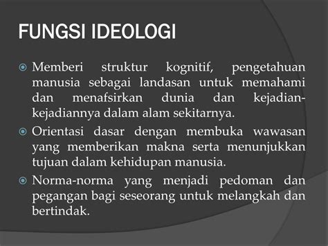PPT - IDEOLOGI PowerPoint Presentation, free download - ID:4695957