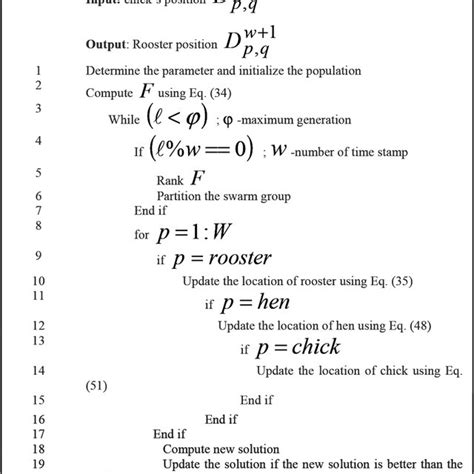 Algorithm Pseudocode Of The Proposed CSbased DBN For Target Object Download Scientific