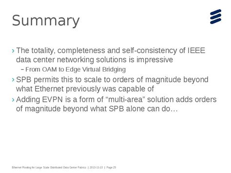 Ethernet Routing For Large Scale Distributed Data Center Fabrics