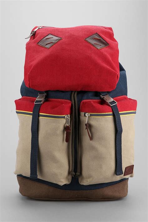 Spurling Lakes Colorblock Backpack Womens Backpack Bags Casual Bags