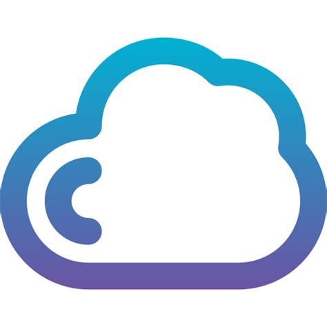 Cloud Generic Gradient Icon